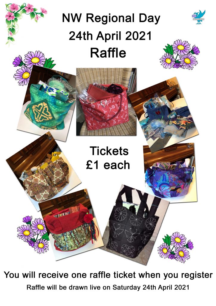 Raffle Prize Results | Merseyside Expressive Stitchers Group