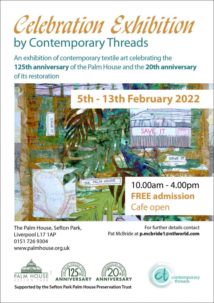 Contemporary Threads exhibition 2022 | Merseyside Expressive Stitchers ...